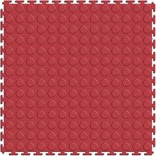 Perfection Floor Tile 5mm Interlocking Coin Floor — Open Door Garage