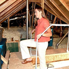 Versa Rail Model 60 Attic Ladder Safety Railing — Open Door Garage